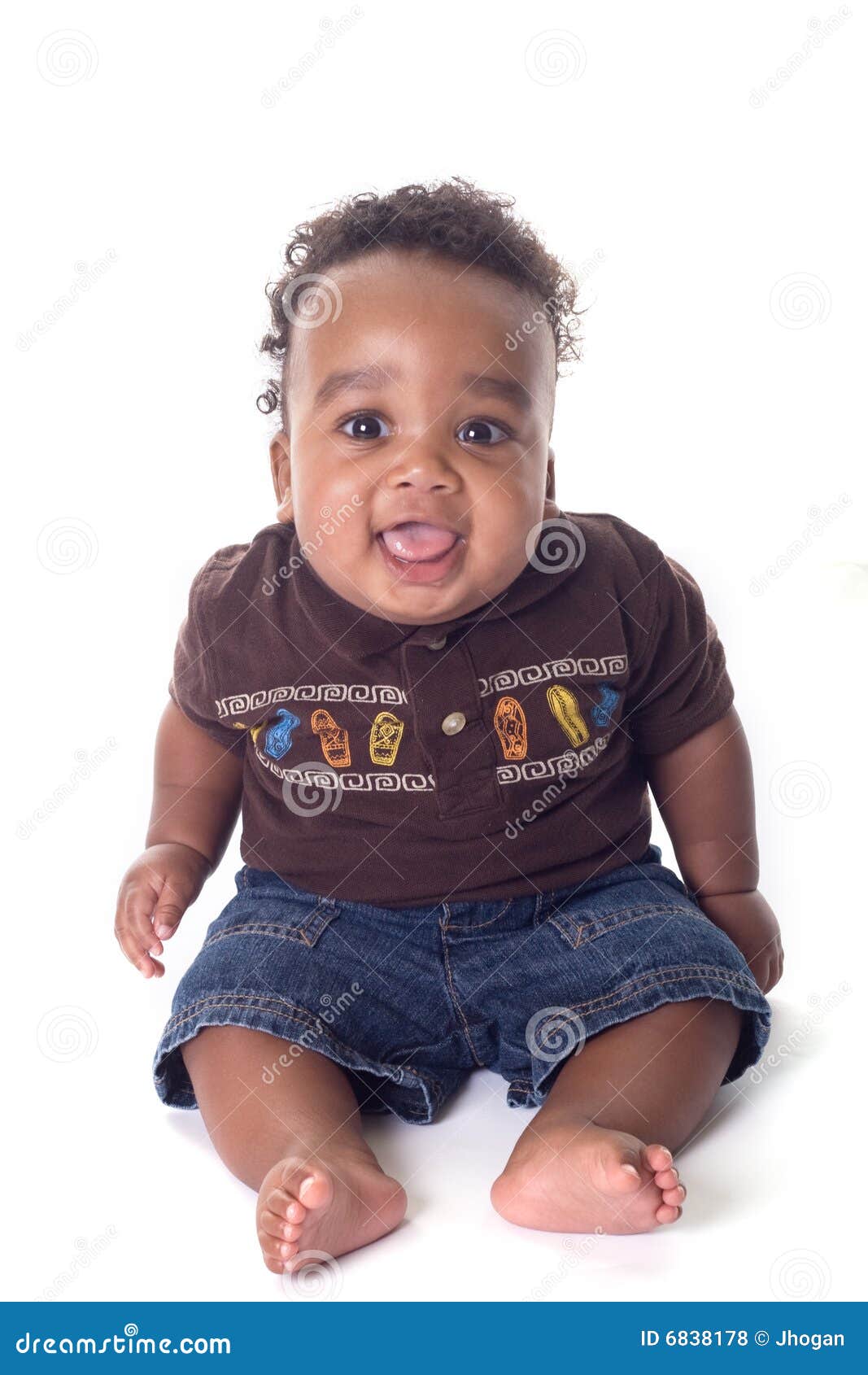 Beautiful baby stock photo. Image of curiosity, adorable - 6838178