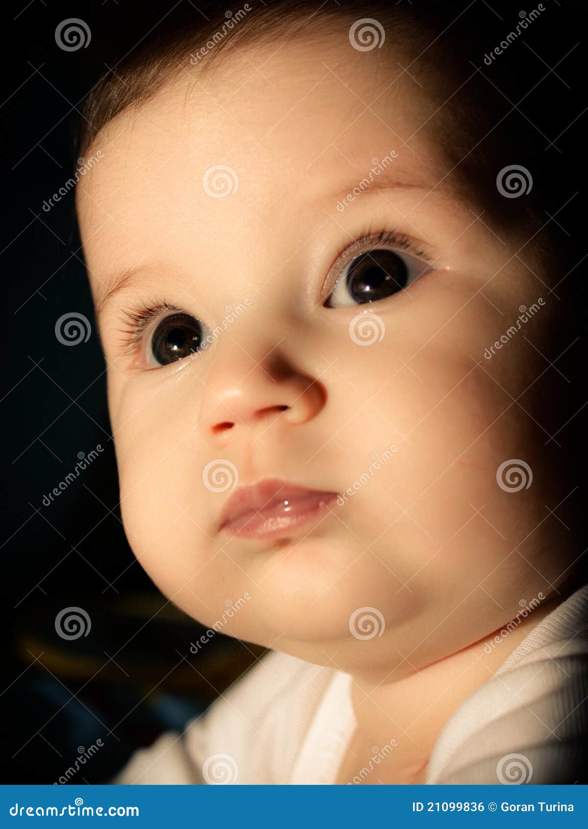 Beautiful baby boy stock photo. Image of little, brown - 21099836