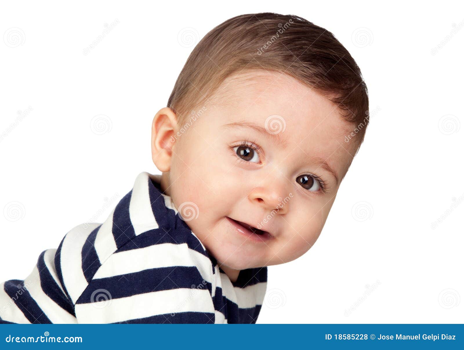 Beautiful Baby with Nice Eyes Stock Photo - Image of childhood ...