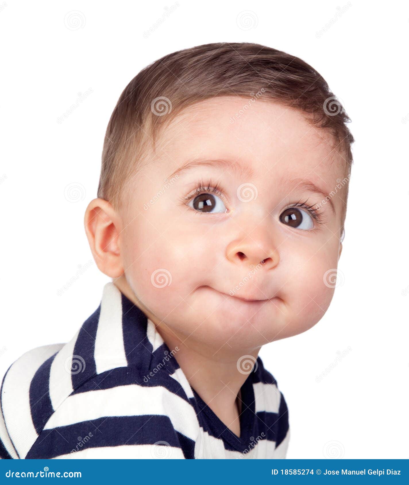 Beautiful Baby with Nice Eyes Stock Photo - Image of looking, cheerful ...