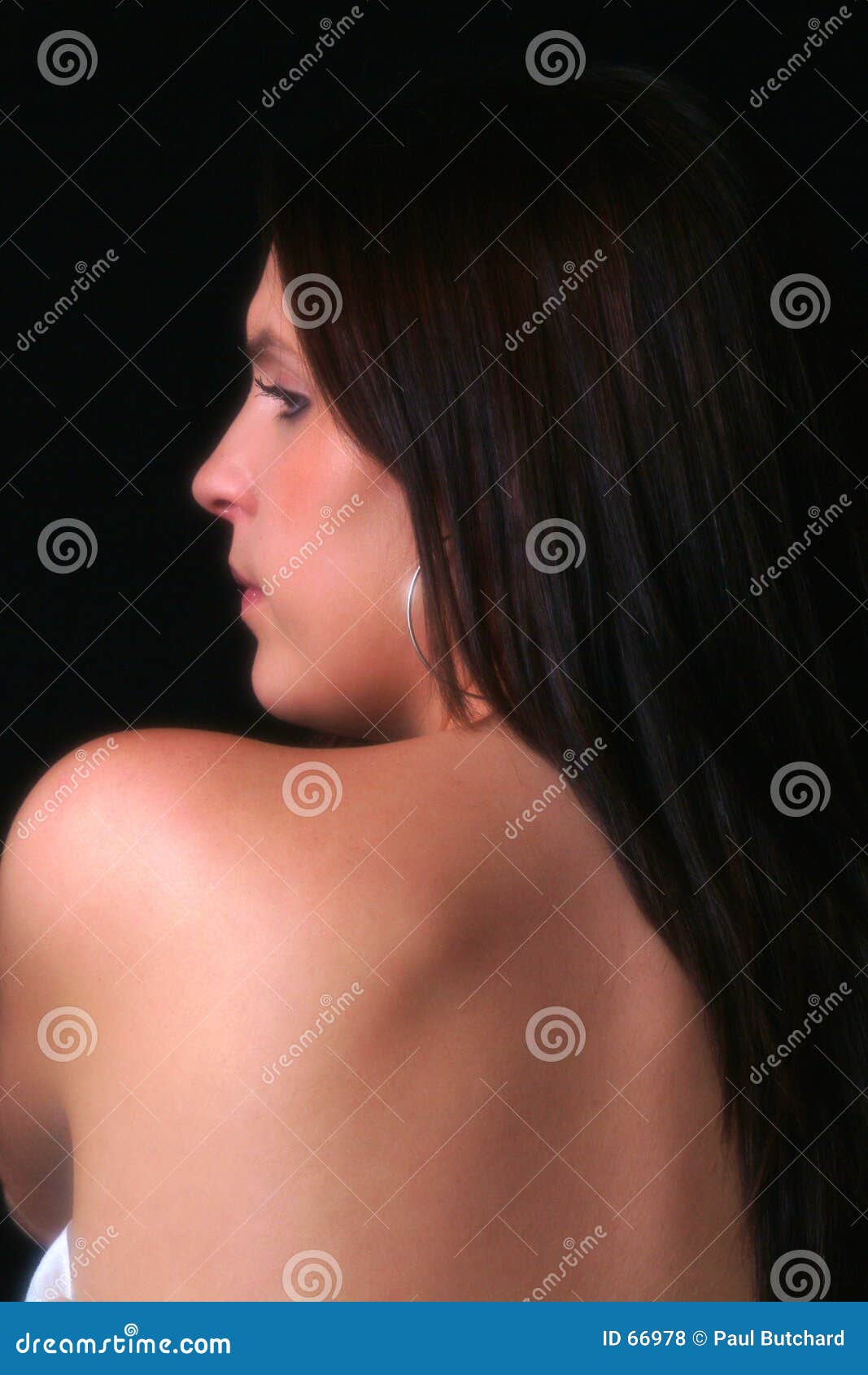 Beautiful Back Portrait stock photo. Image of body, attractive - 66978