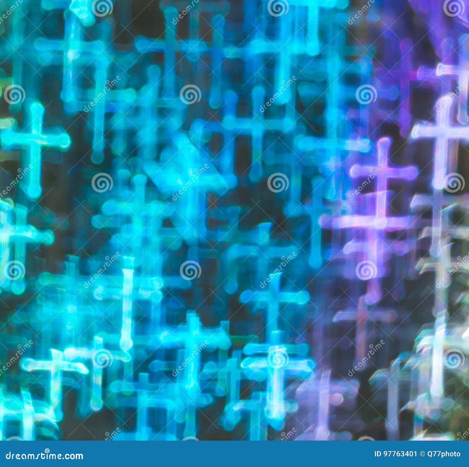 Beautiful Background with Different Colored Cross, Abstract Back Stock ...