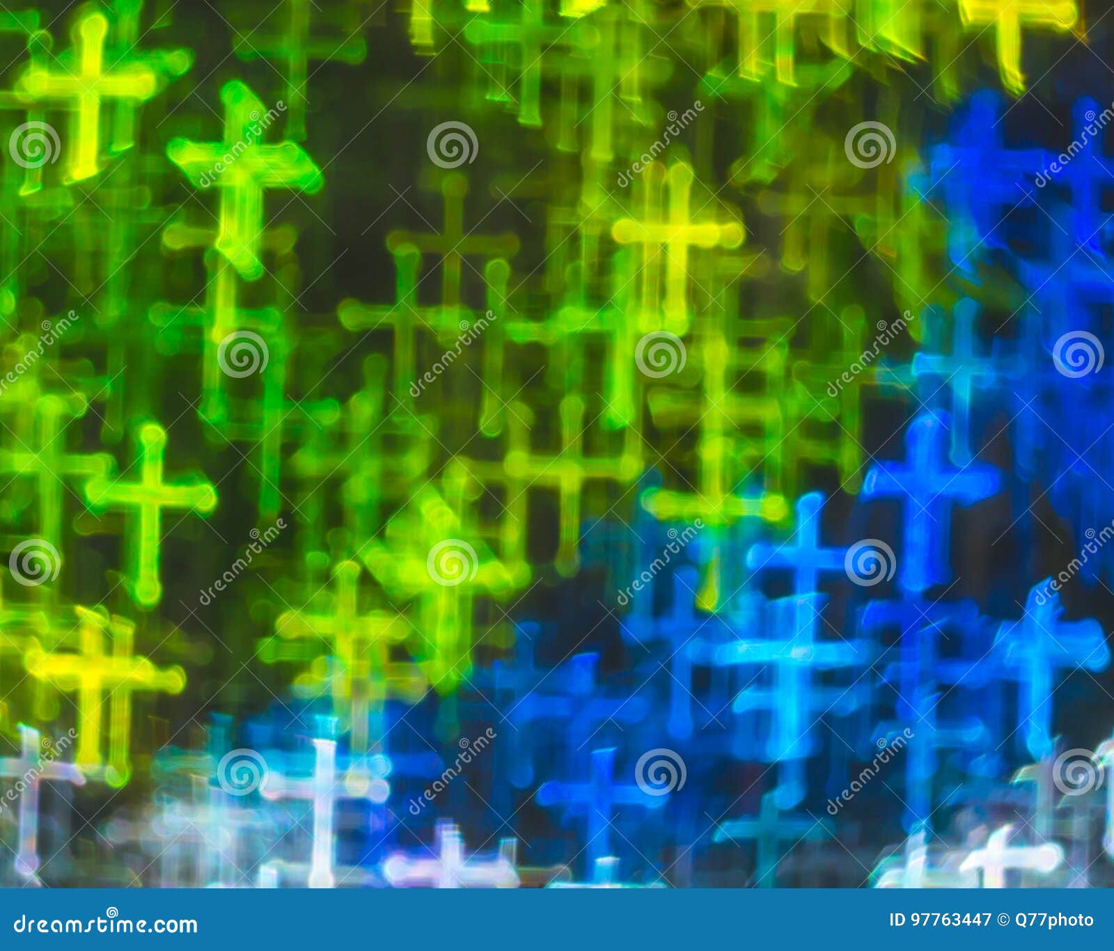 Beautiful Background with Different Colored Cross, Abstract Back Stock ...