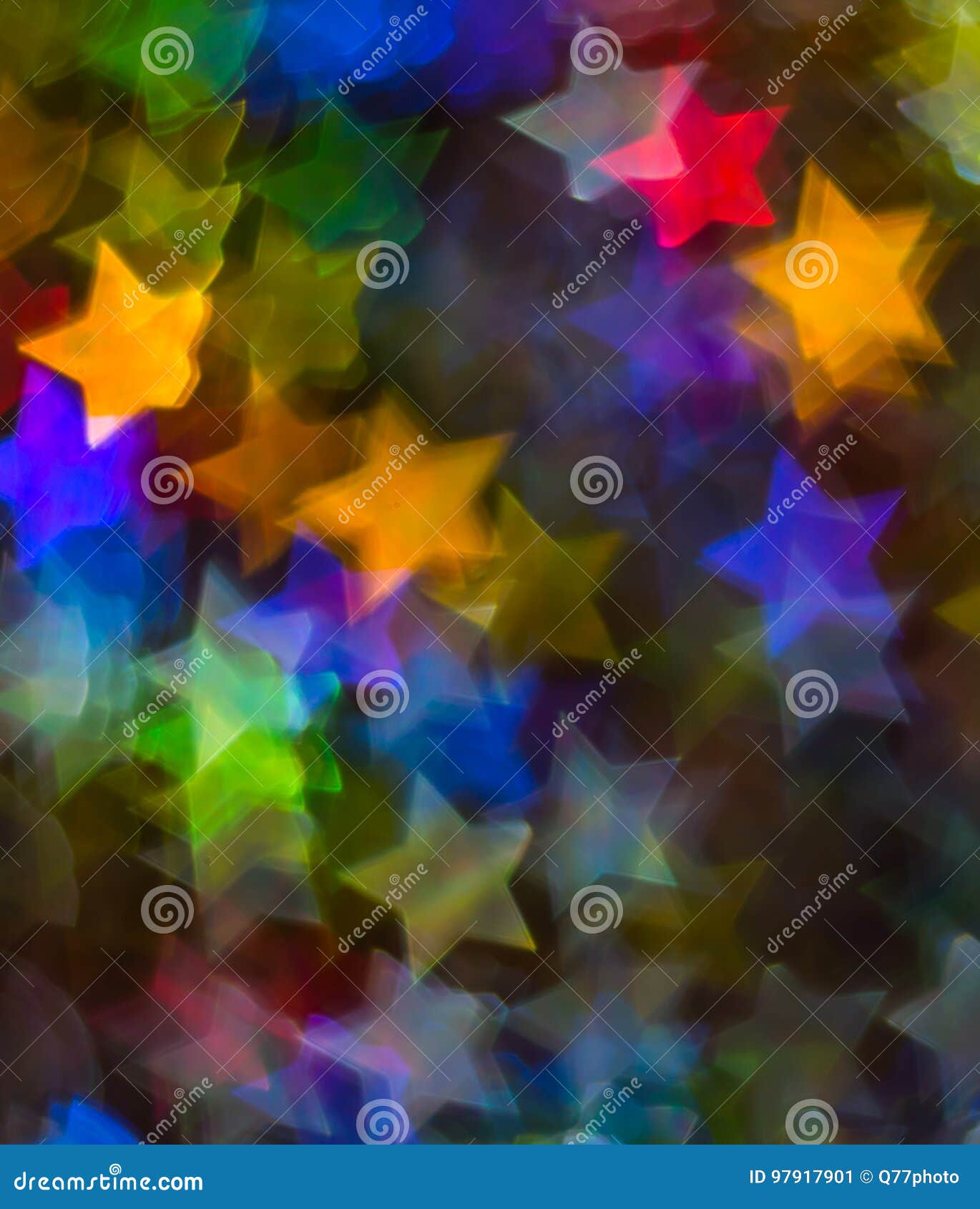 Beautiful Background with Different Colored Star, Abstract Back Stock ...