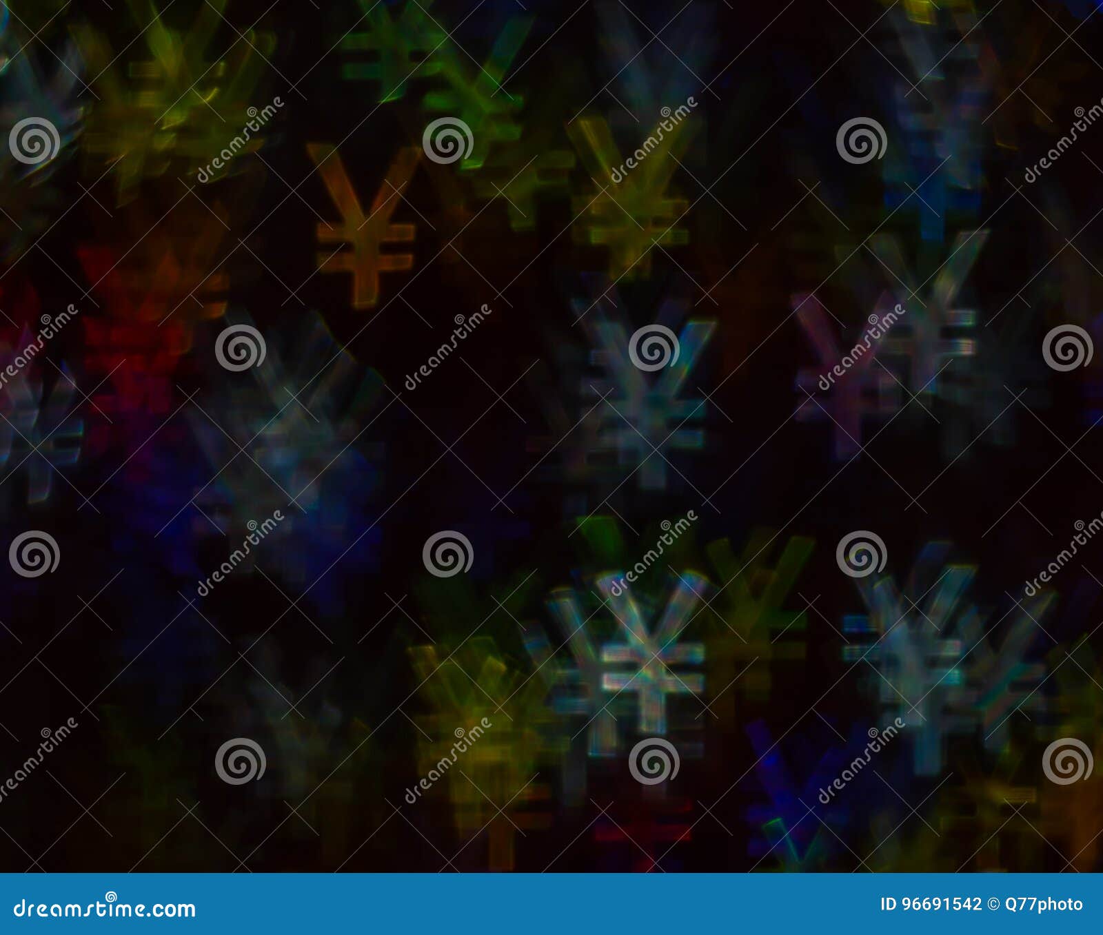 Beautiful Background with Different Colored Yen , Abstract Background ...