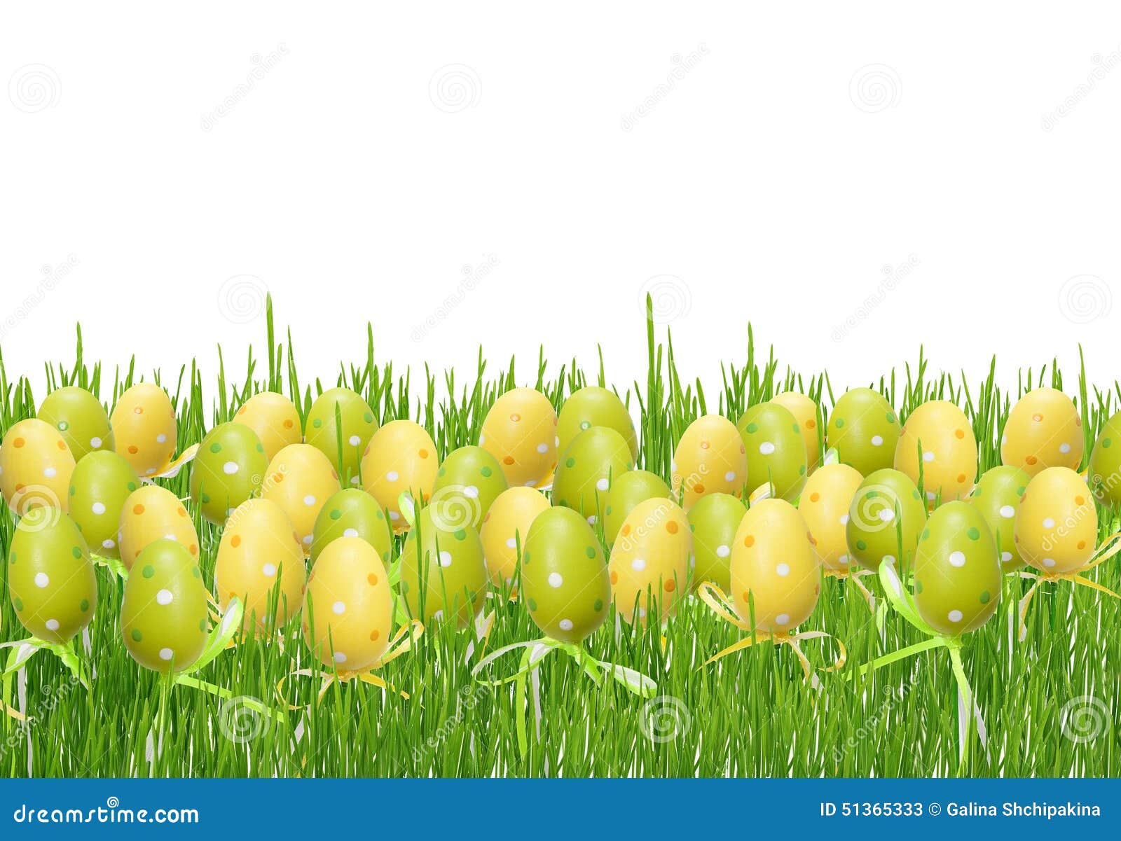 Beautiful Background with Easter Eggs in the Grass . Stock Image - Image of creativity, eggs ...