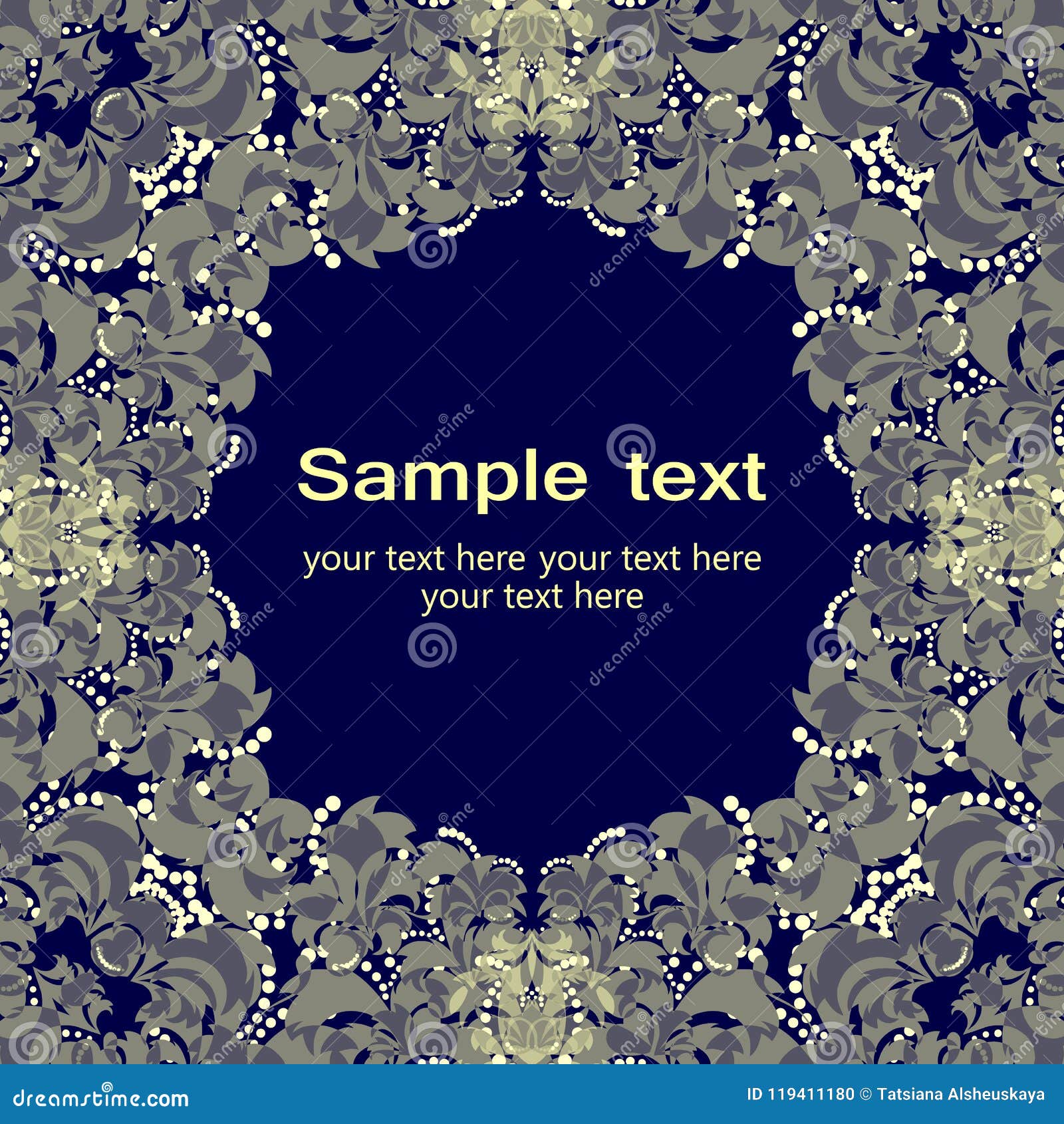 Beautiful Background. Elegant Template Design Element. Stock Vector ...