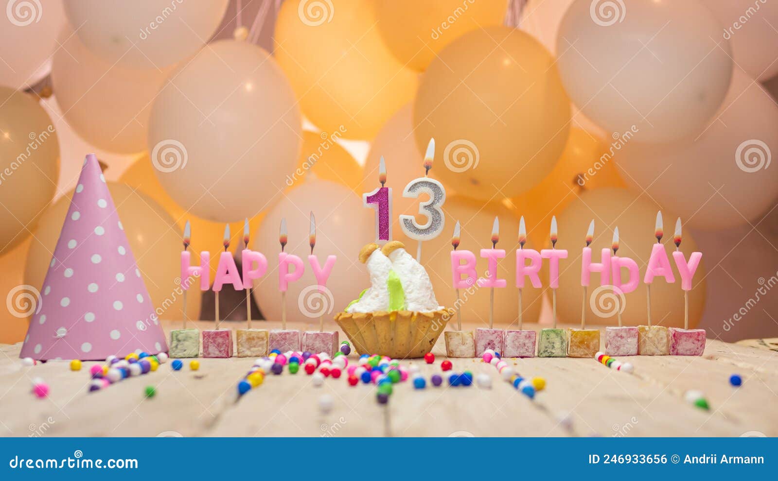 Thirteen 13 Year Birthday Greeting Card Number Vector Illustration ... Thirteen 13 Year Birthday Greeting Card Number Vector Illustration ...