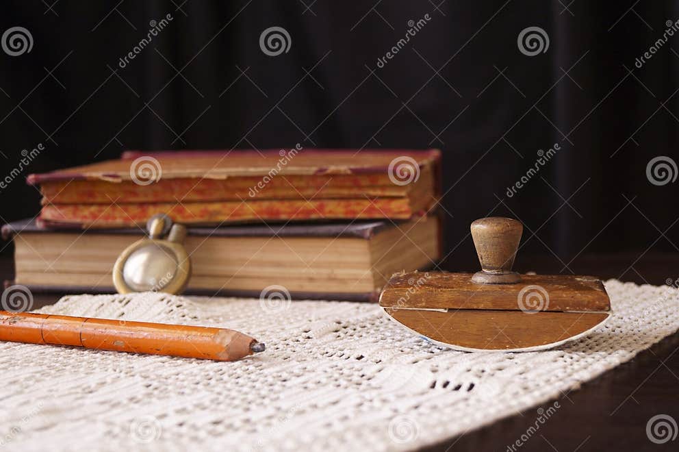 Beautiful Background with Old Objects Stock Photo - Image of retro ...