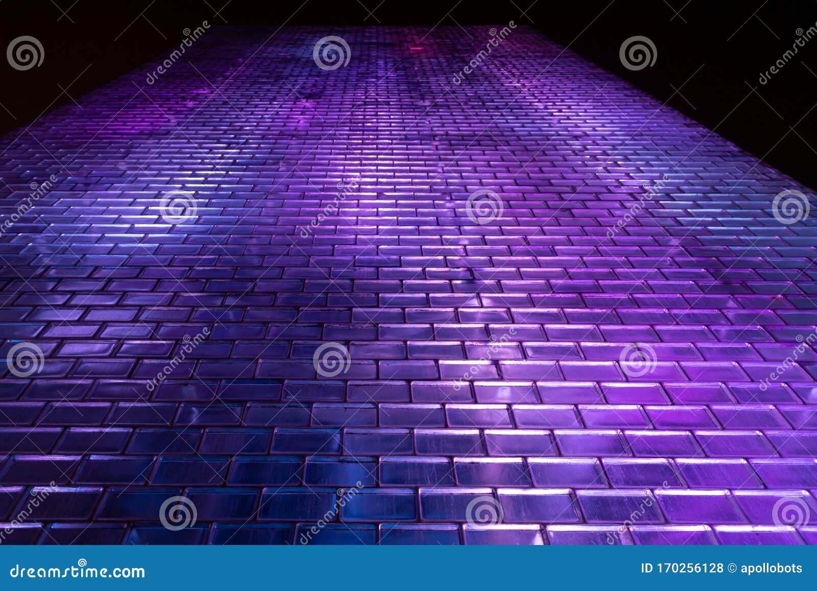 Glass Brick Texture, Wide stock photo. Image of modern - 170256128