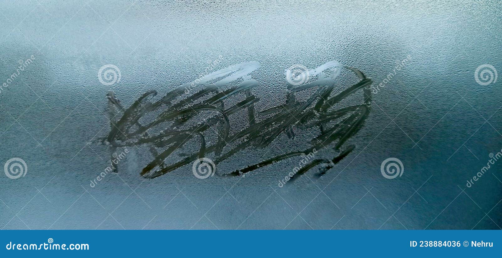 Scratch Background Texture of Frost Crystals on Glass Stock Photo ...