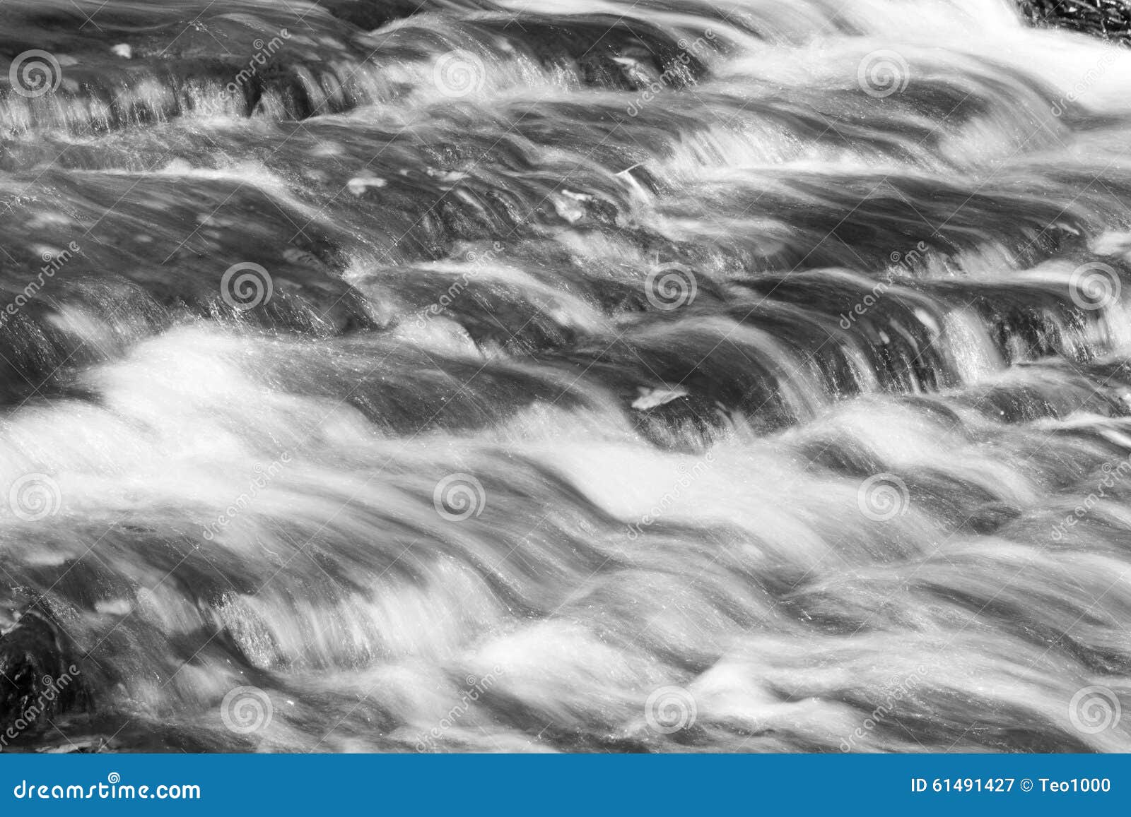 Beautiful Background with the Water of a Creek Stock Image - Image of ...