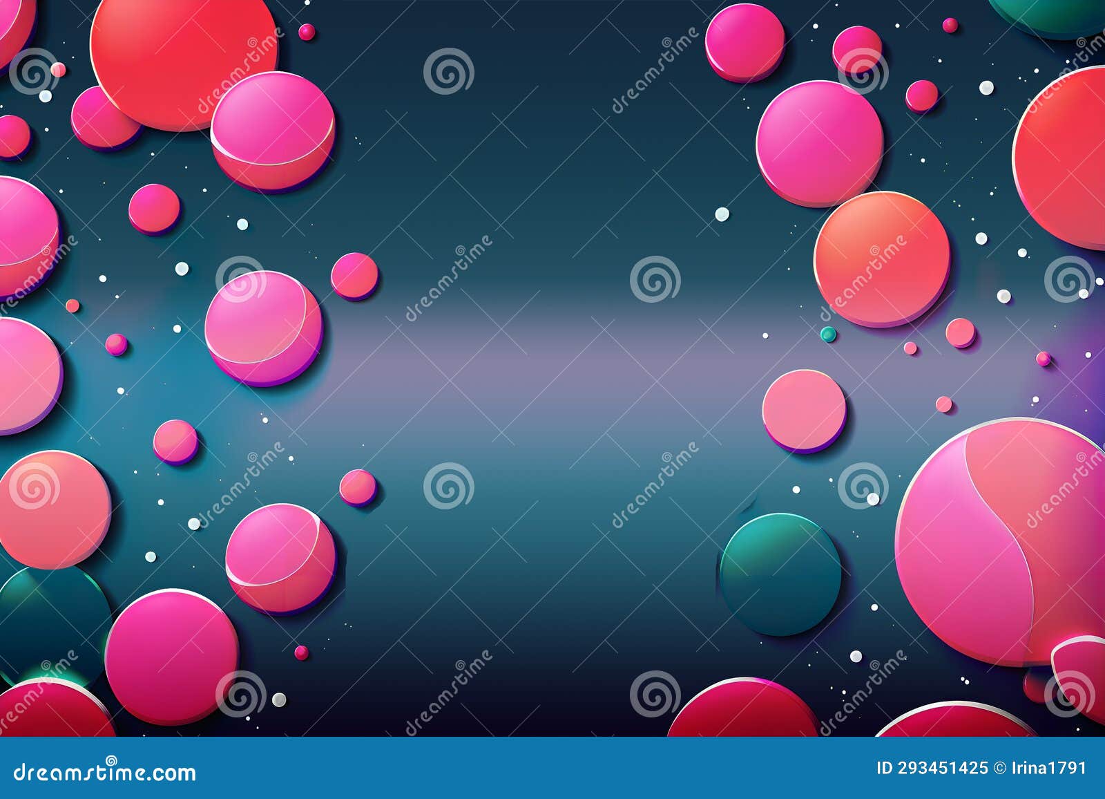 Beautiful Backgrounds for a Screensaver with Space for Text Stock ...