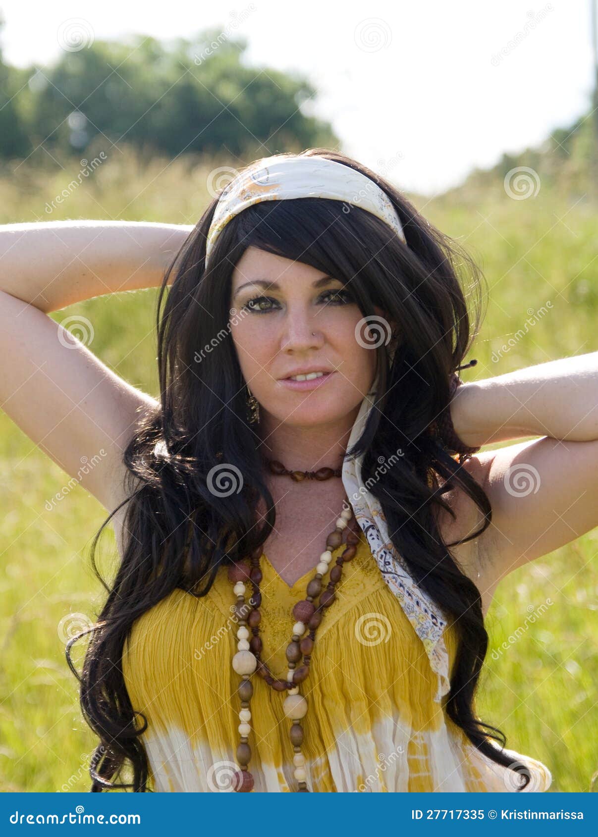 Beautiful Backlit Woman stock image. Image of face, fashion - 27717335