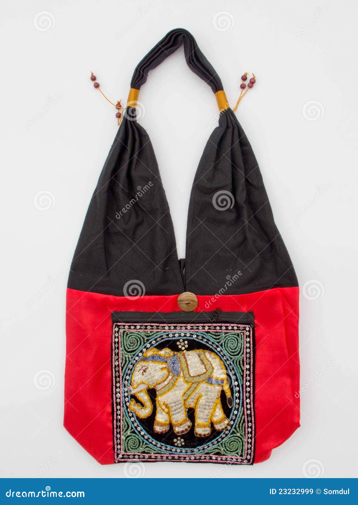 Beautiful bag stock image. Image of black, isolate, shoulder - 23232999