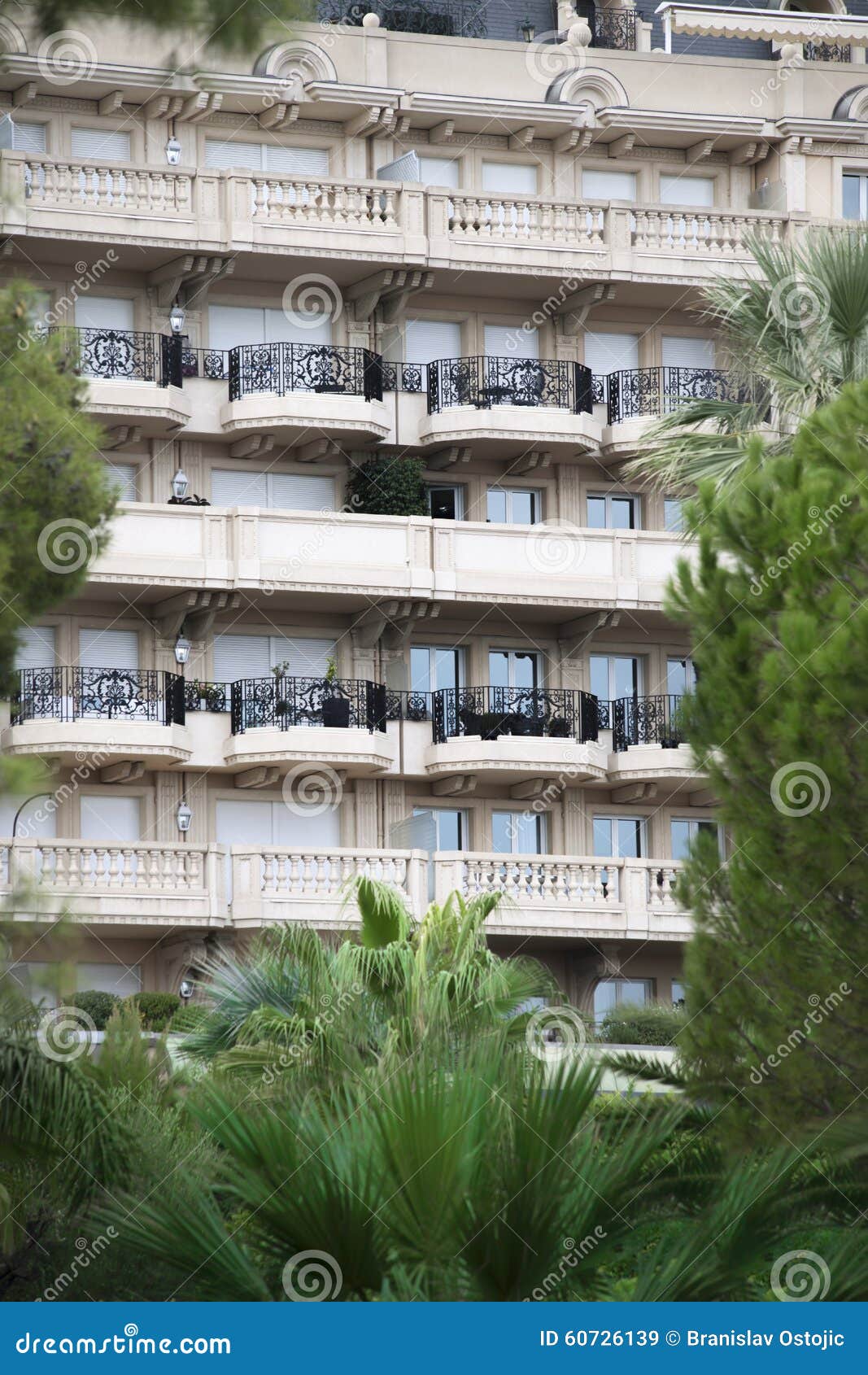 Beautiful balconies stock image. Image of carlo, windows - 60726139