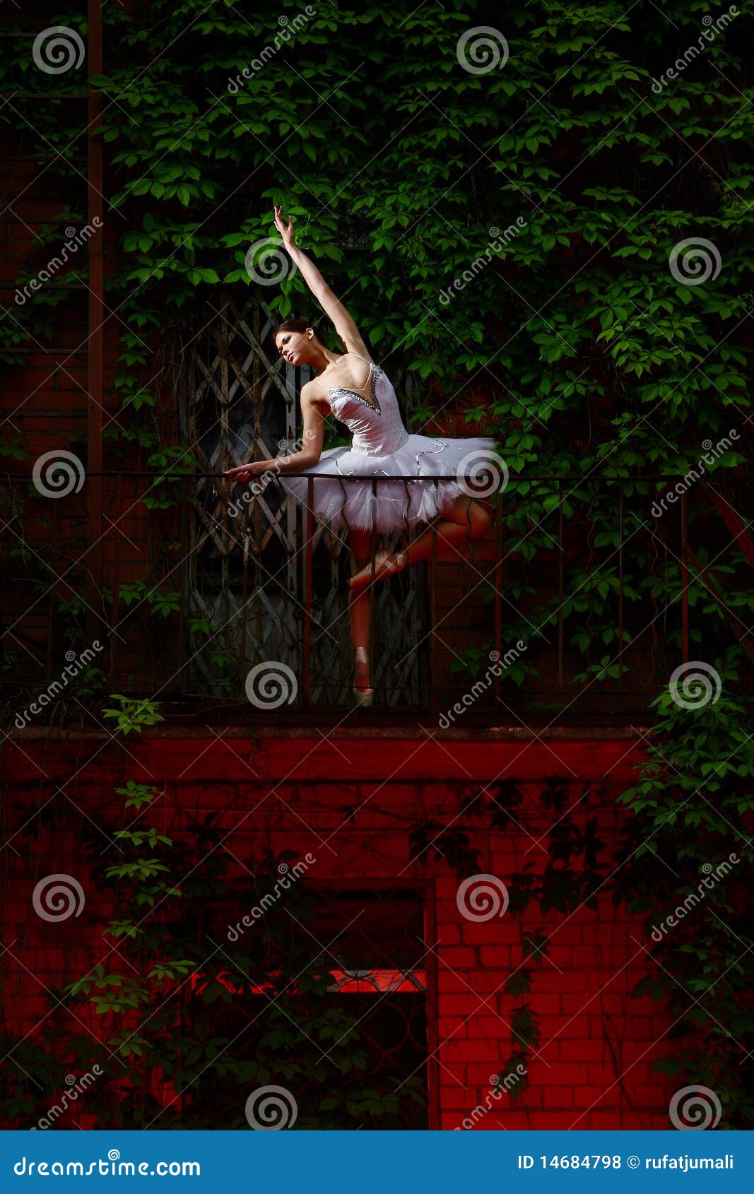 Beautiful Ballerina Dancing Ballet Dance Stock Photo - Image of grace ...