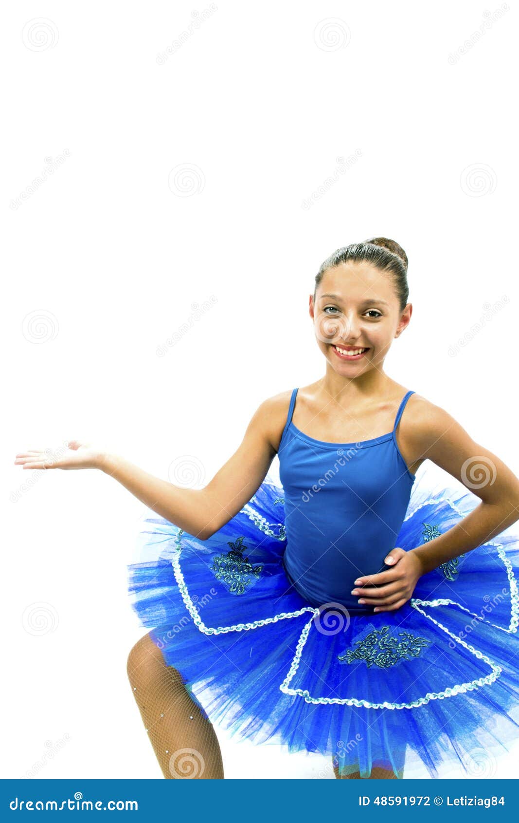 Beautiful ballet dancer stock photo. Image of hair, isolated - 48591972