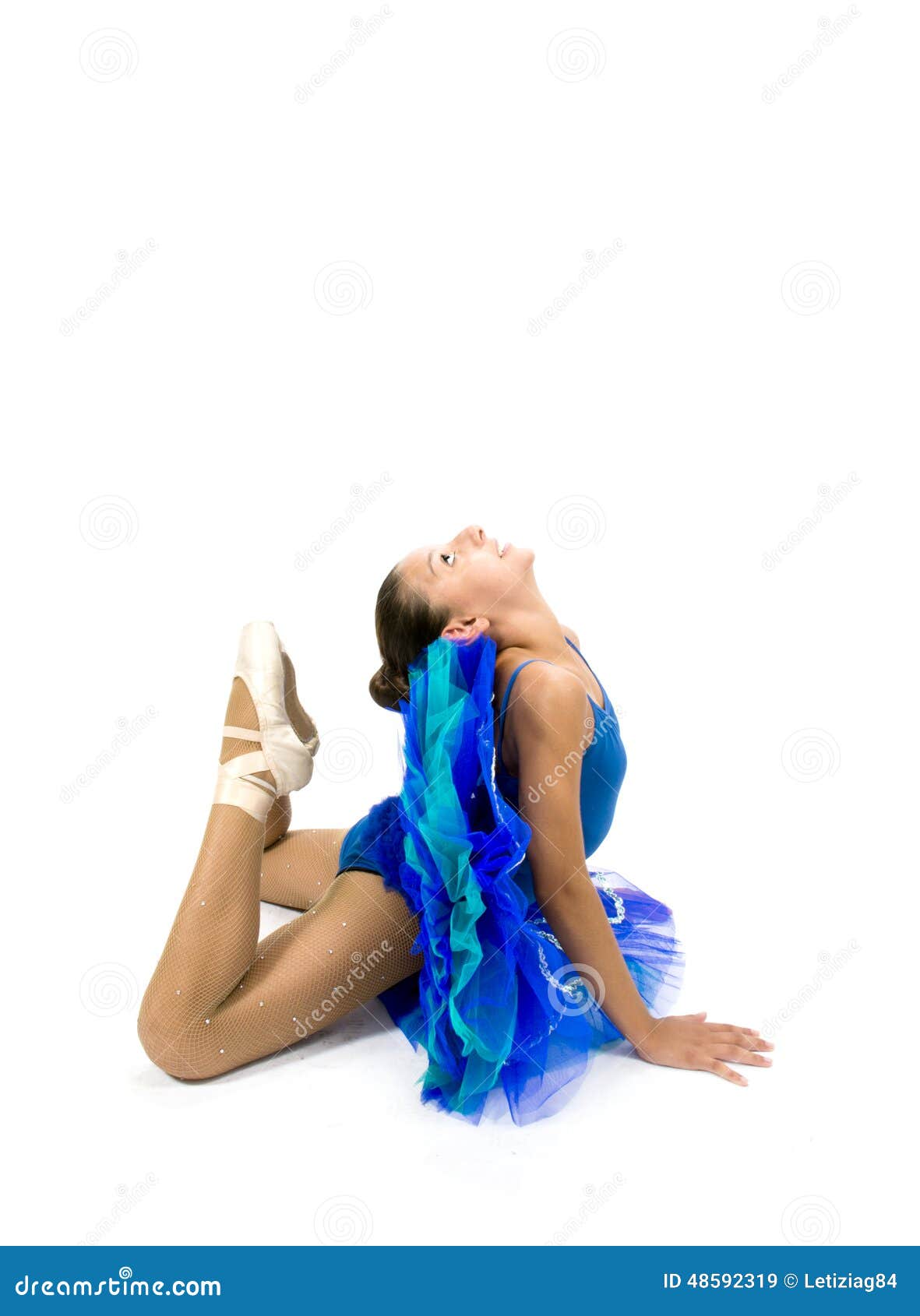 Beautiful ballet dancer stock image. Image of female - 48592319