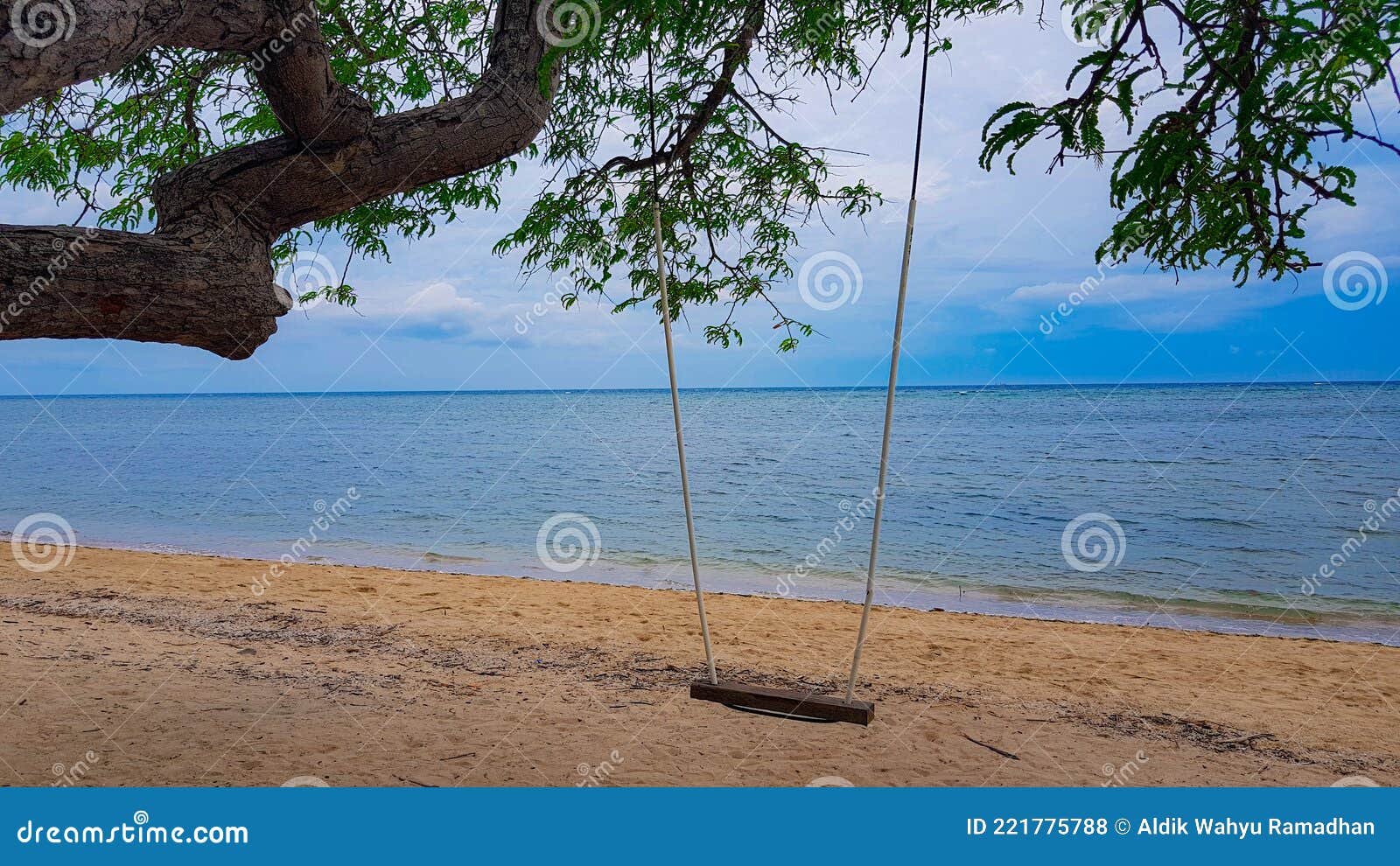 Beautiful Bama Beach Situbondo East Java Stock Photo - Image of coast ...