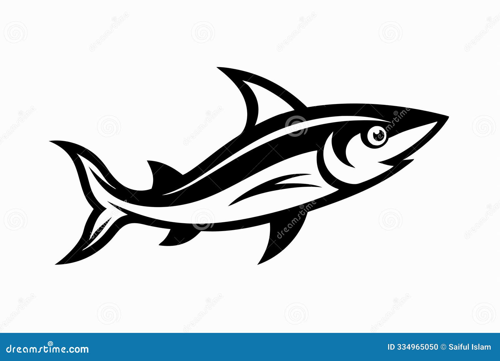 Barracuda Vector Art - Black & White Muscle Car Profile | CartoonDealer ...