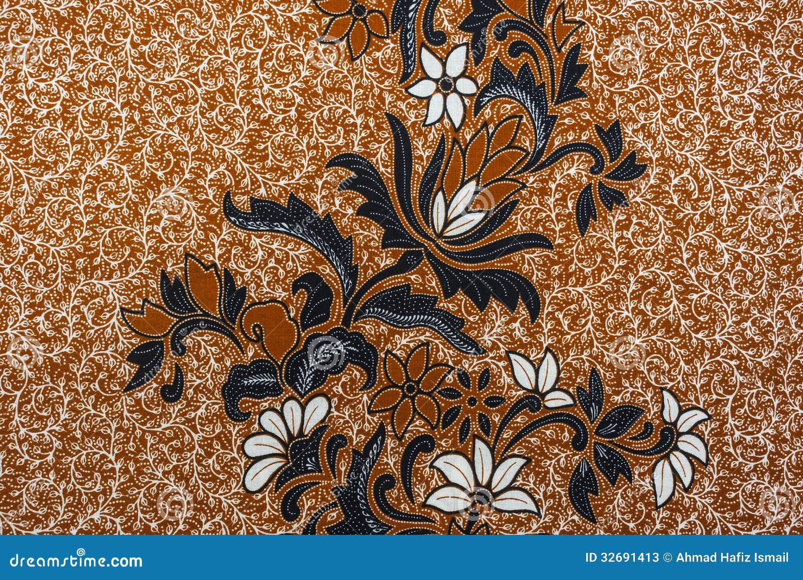 Beautiful Batik Pattern Stock Photos - Image: 32691413