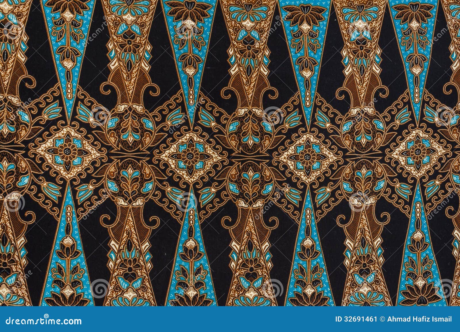 Beautiful Batik Pattern stock image. Image of fabric - 32691461