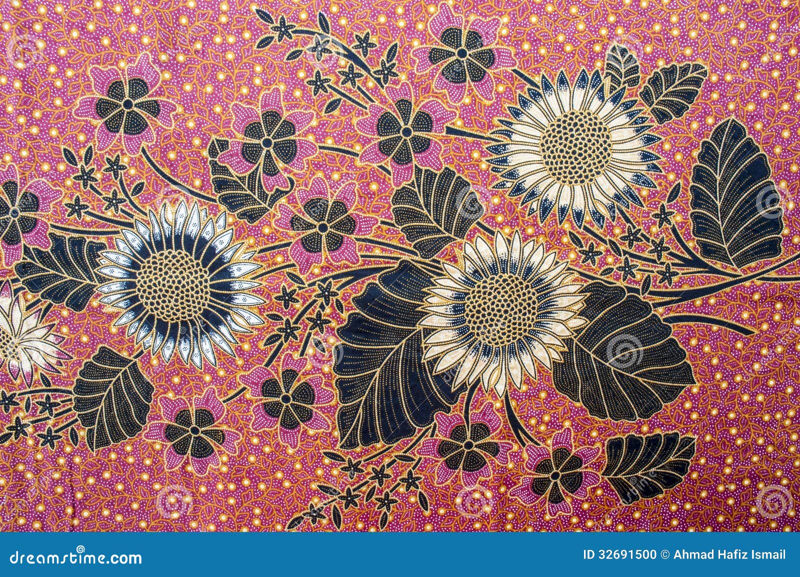 Beautiful Batik Pattern stock photo. Image of motifs - 32691500