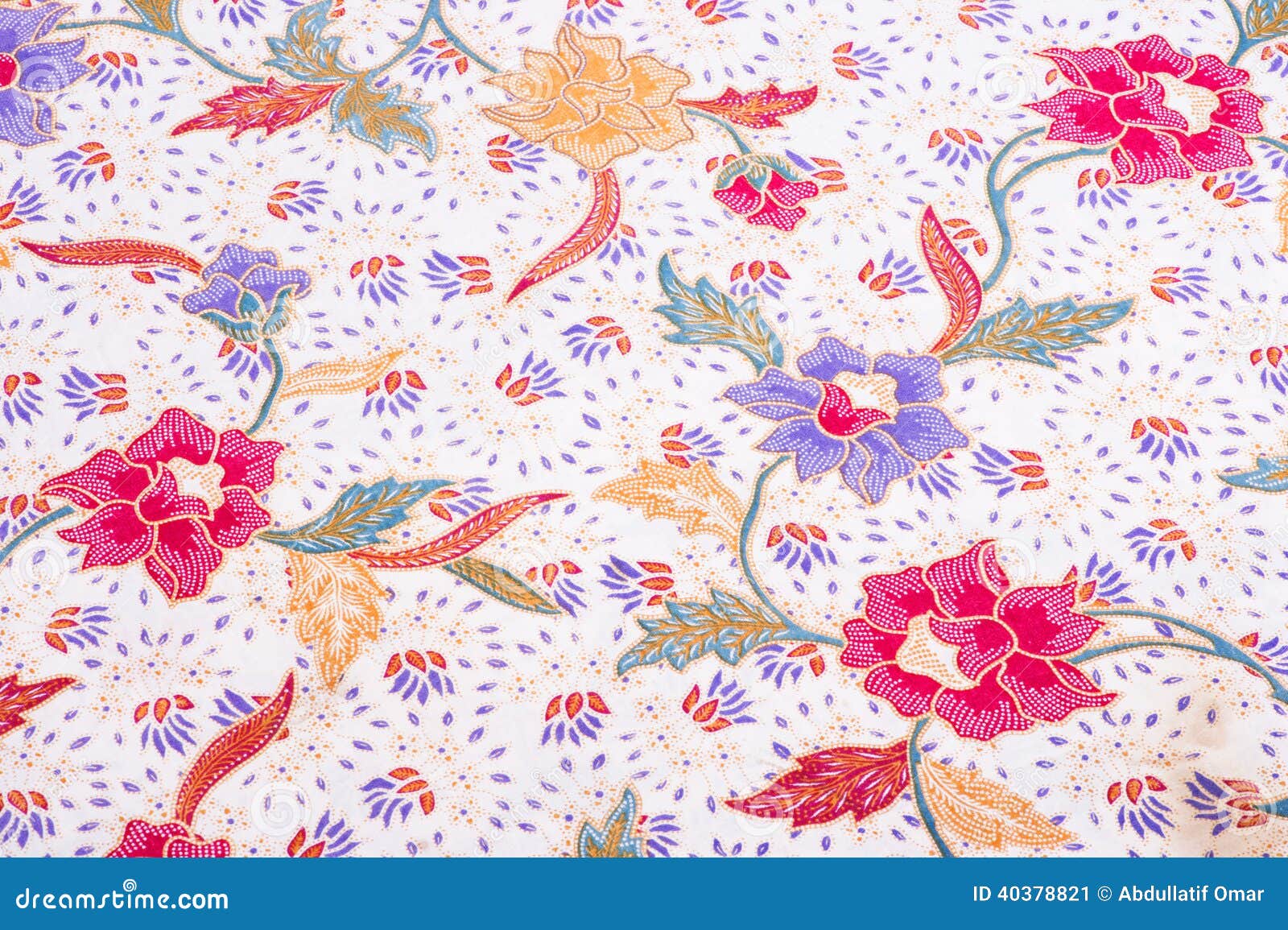 The Beautiful Of Art Batik Pattern Royalty-Free Stock Photo ...