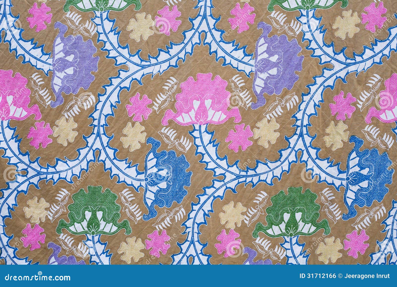 Beautiful batik patterns stock photo. Image of beautiful - 31712166