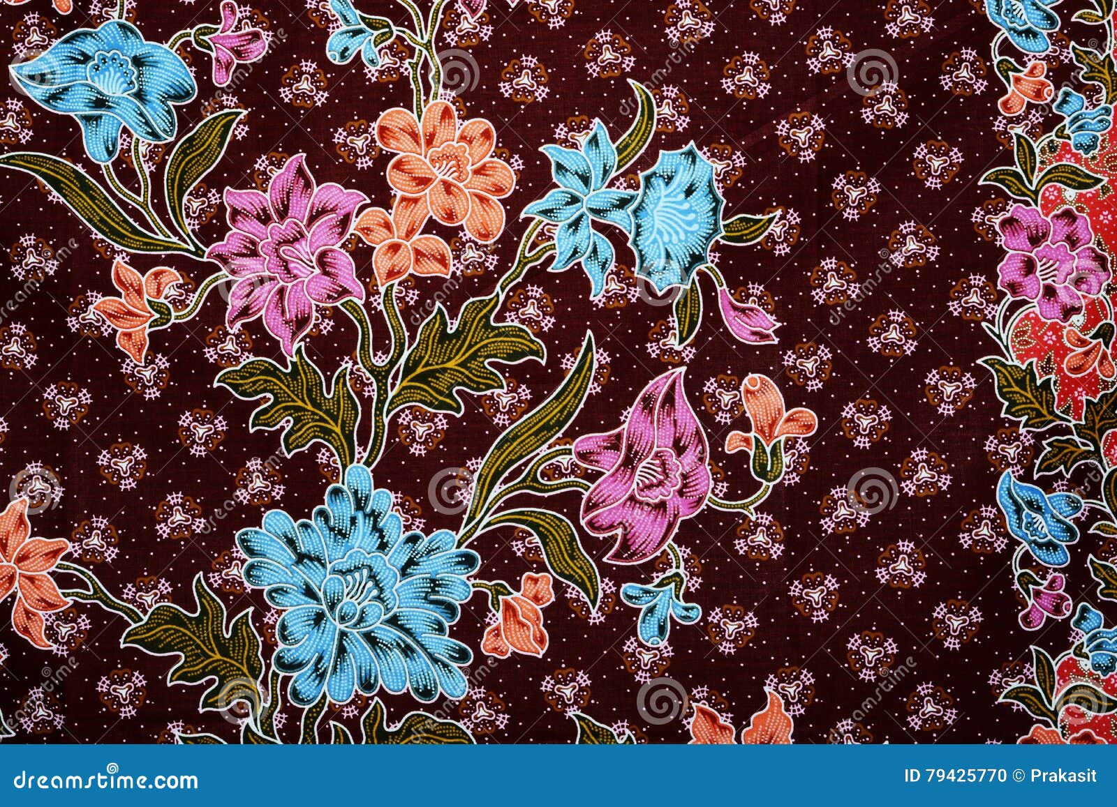 Beautiful Batik Pattern Royalty-Free Stock Photography | CartoonDealer ...