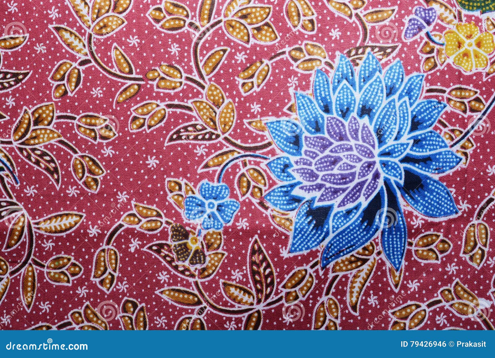 Beautiful batik patterns stock photo. Image of color - 79426946