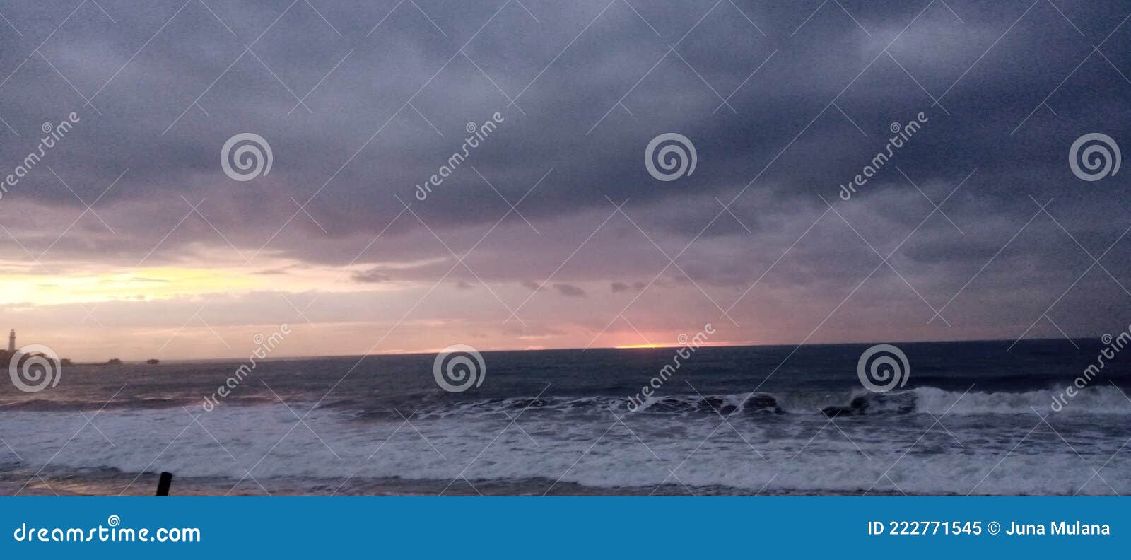 Beautiful Beach atmosphere stock image. Image of sunrise - 222771545