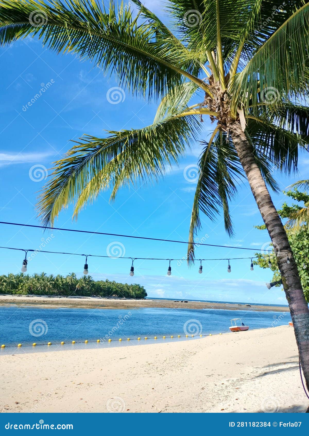 A Beautiful Beach in Baganga, Philippines. Stock Photo - Image of ...