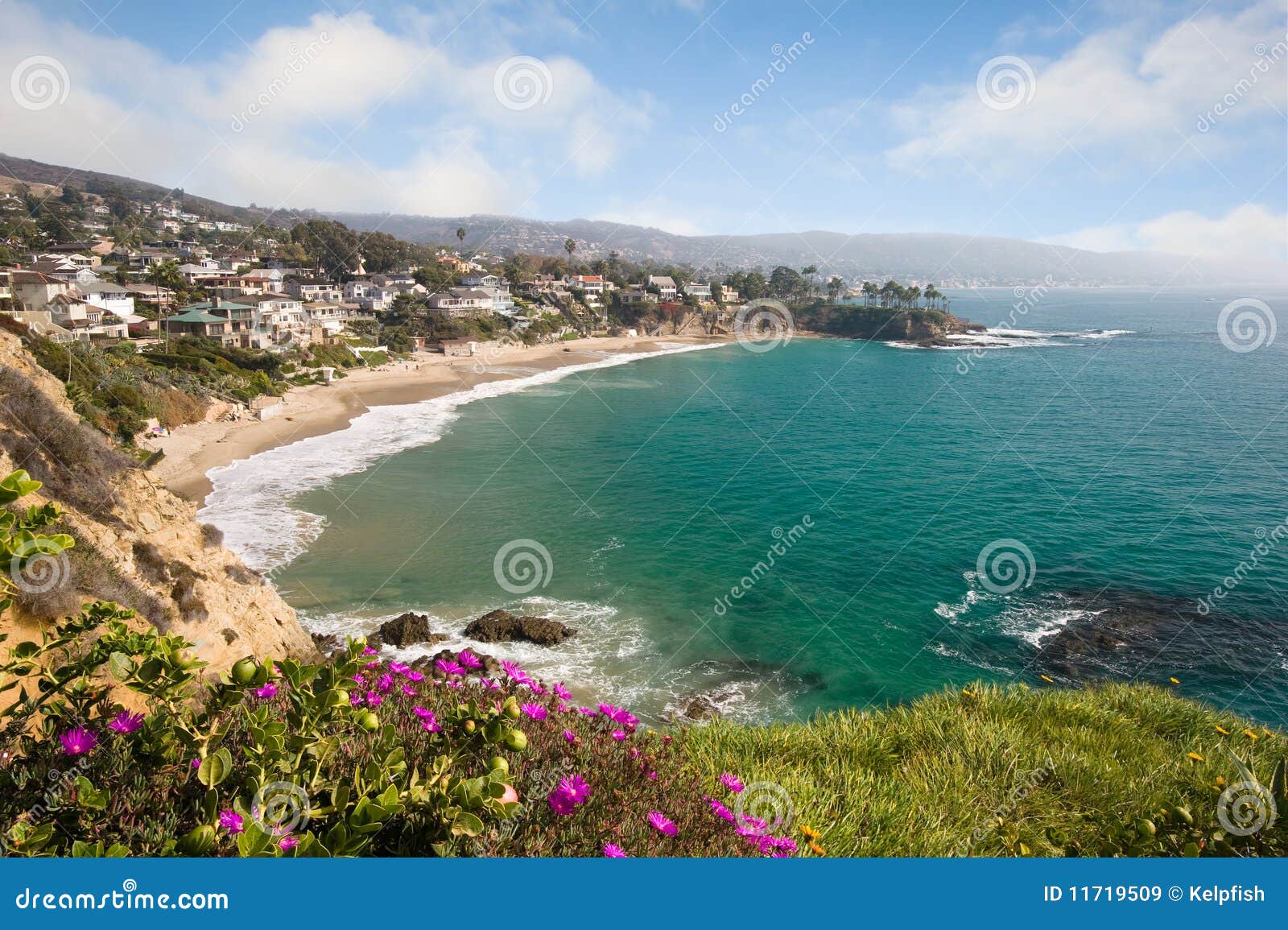 Beautiful beach cove stock image. Image of picturesque - 11719509