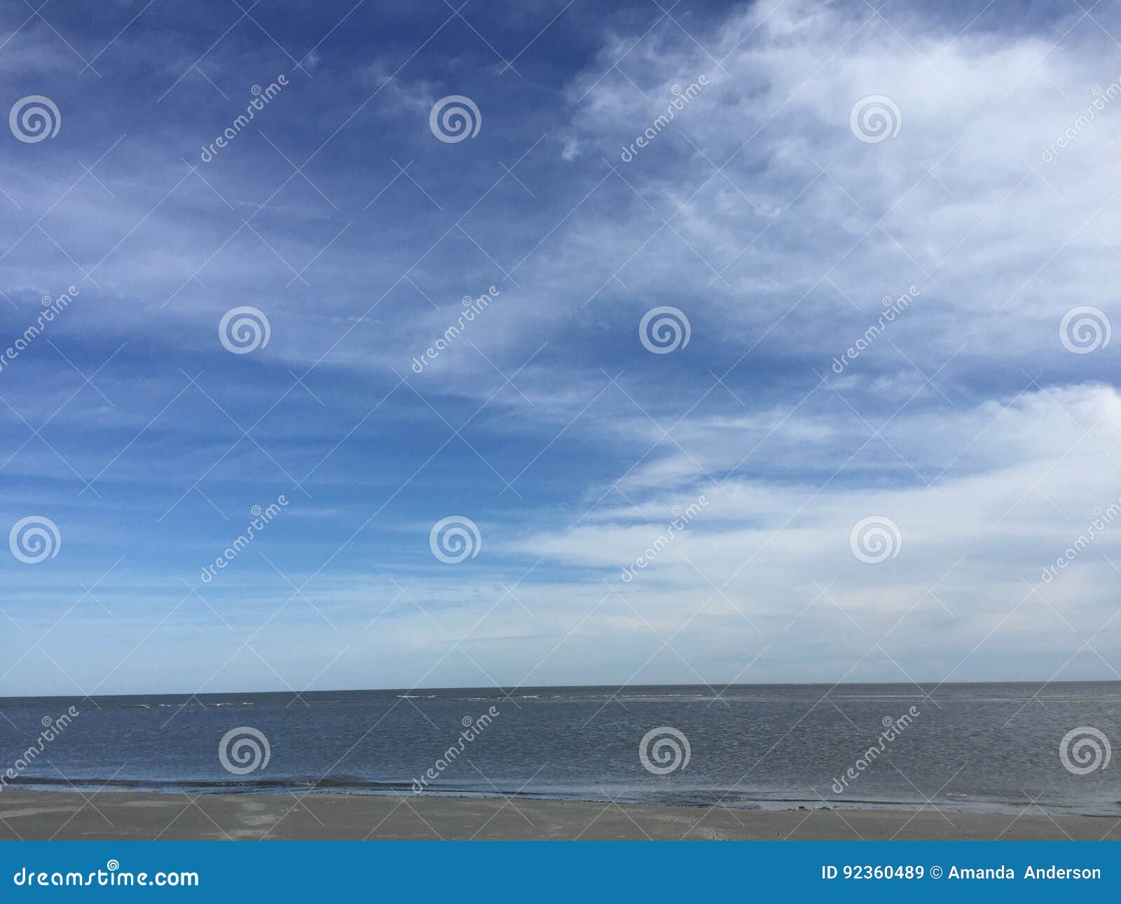 Beautiful beach day stock image. Image of water, view - 92360489