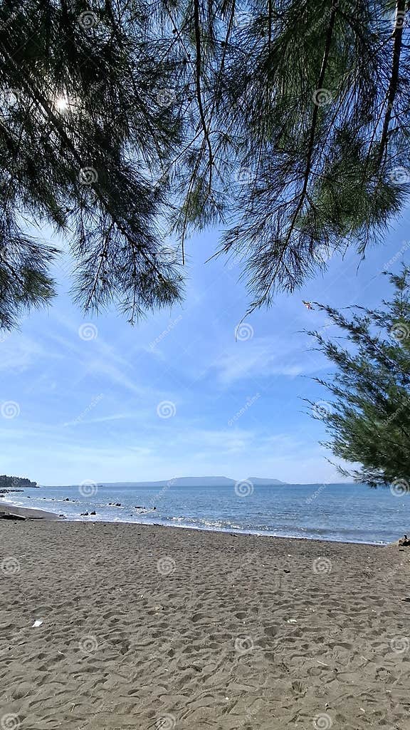 A Beautiful Beach at the Eastern Tip of the Island of Java, Cacalan ...