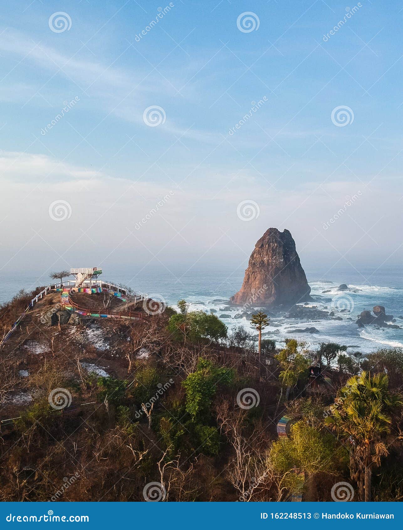 Beautiful Beach in Jember East Java Indonesia Stock Image - Image of ...