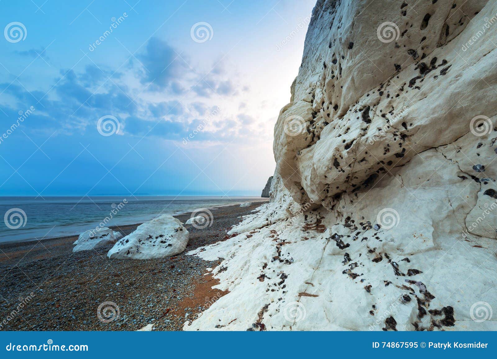 Beautiful Beach on the Jurassic Coast of Dorset Stock Image - Image of ...