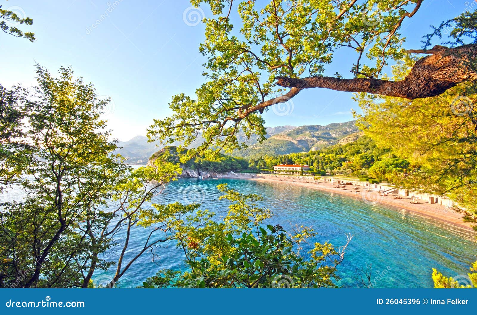 Beautiful Beach, Mediterranean Sea (Italy) Stock Photo - Image of ...