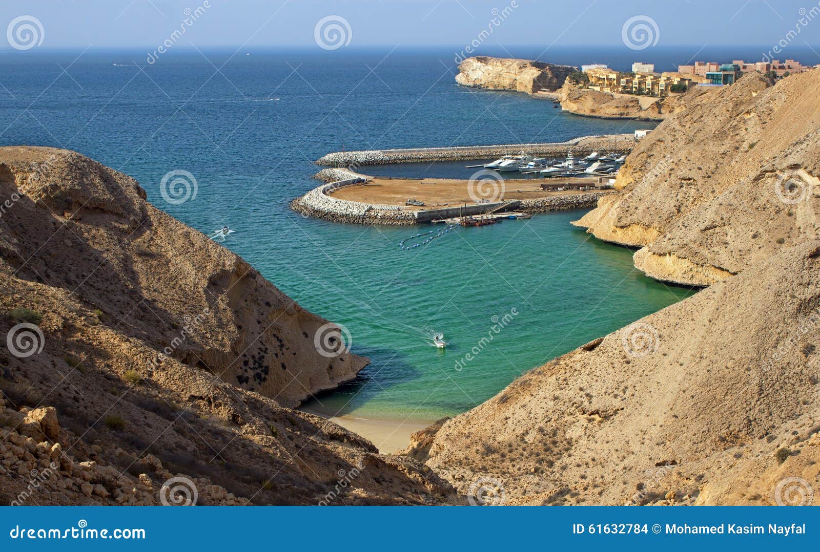 Beautiful Beach in Muscat, Oman Stock Photo - Image of muscat, oman ...