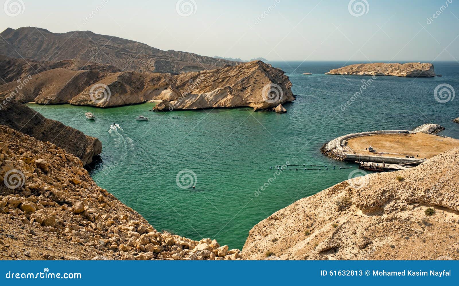 Beautiful Beach in Muscat, Oman Stock Image - Image of exemption, shank ...