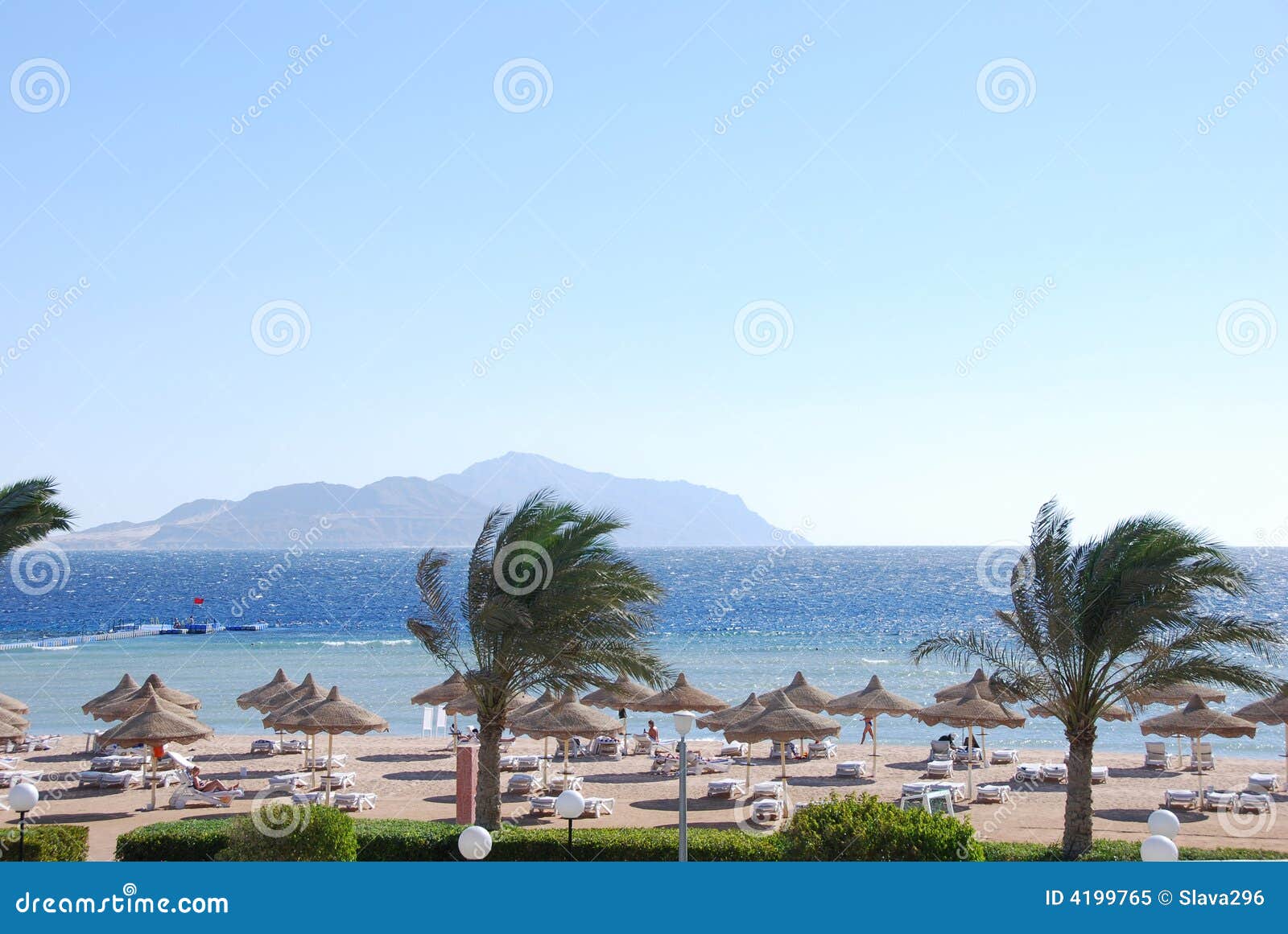 Beautiful Beach on a Red Sea Stock Image - Image of sharm, africa: 4199765