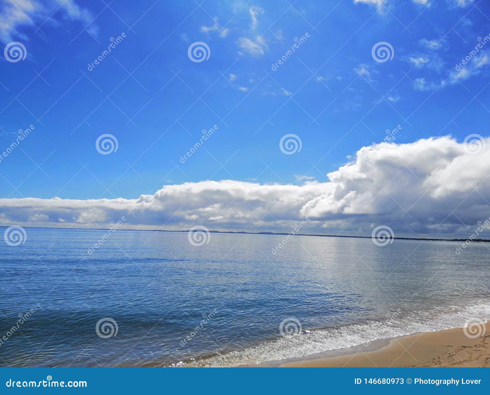 Beautiful Beach Side Cloud. Stock Image - Image of side, beautiful ...