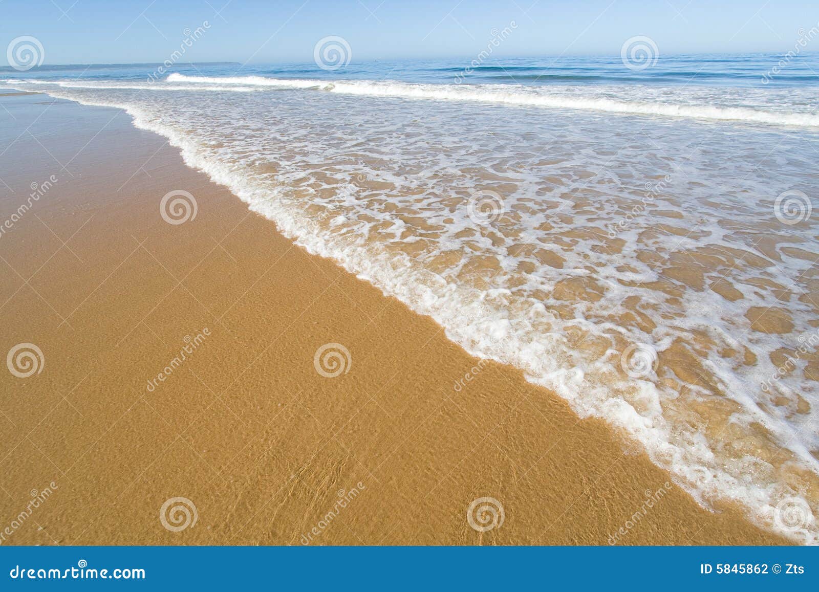 Beautiful beach in summer stock photo. Image of holidays - 5845862