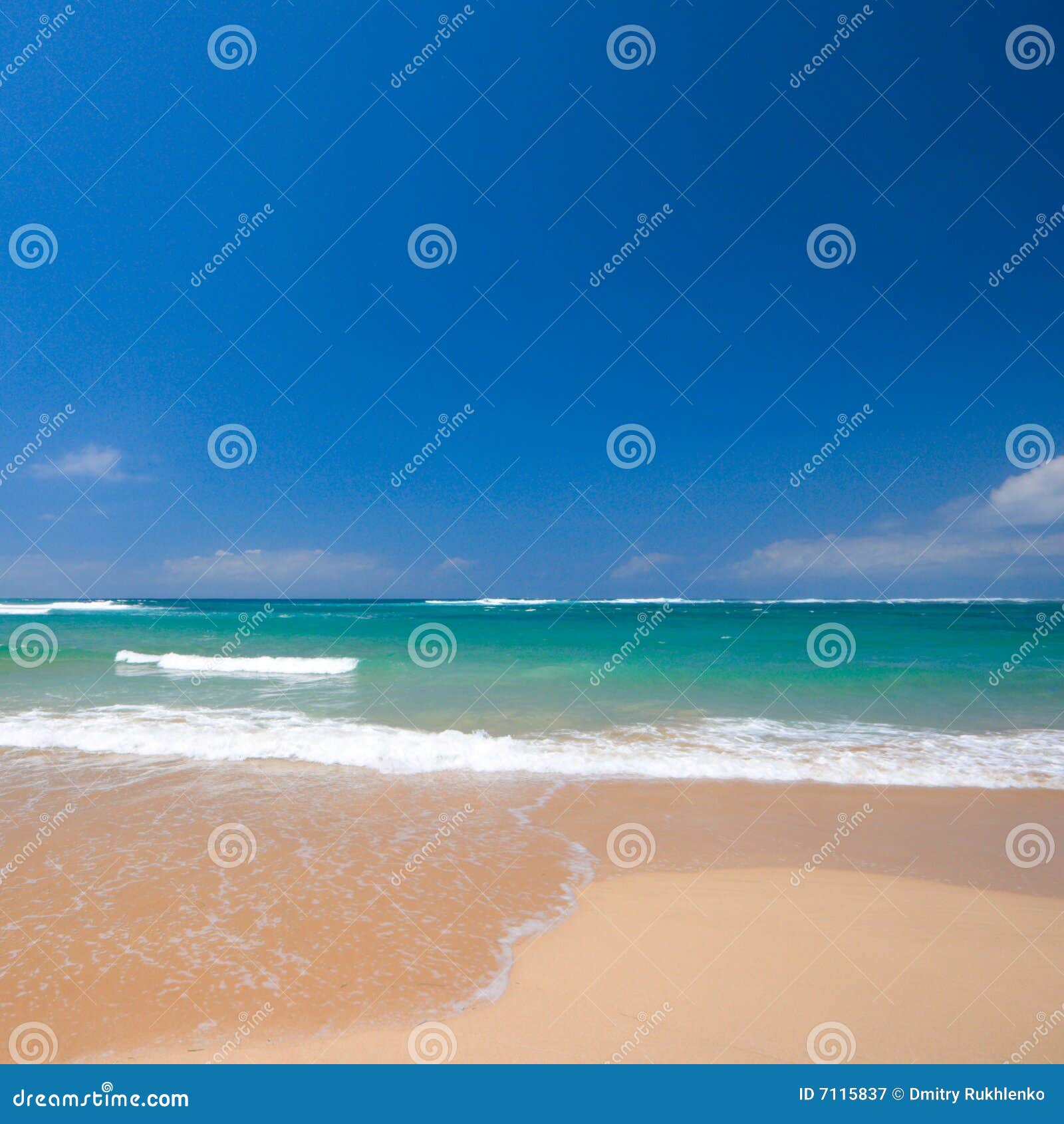 Beautiful beach in summer stock image. Image of warm, relaxation - 7115837