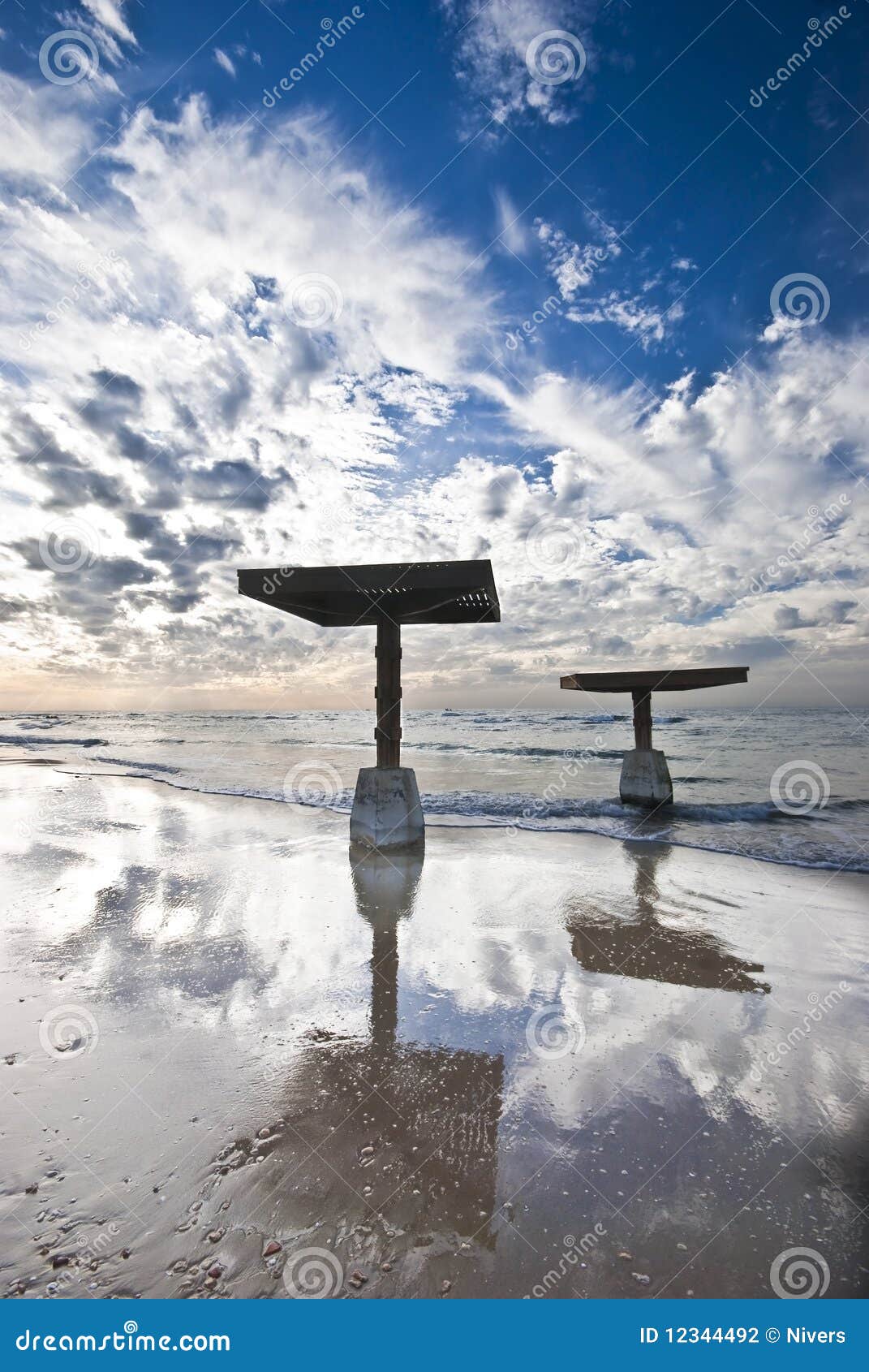 Beautiful beach sunset stock photo. Image of splash, ocean - 12344492