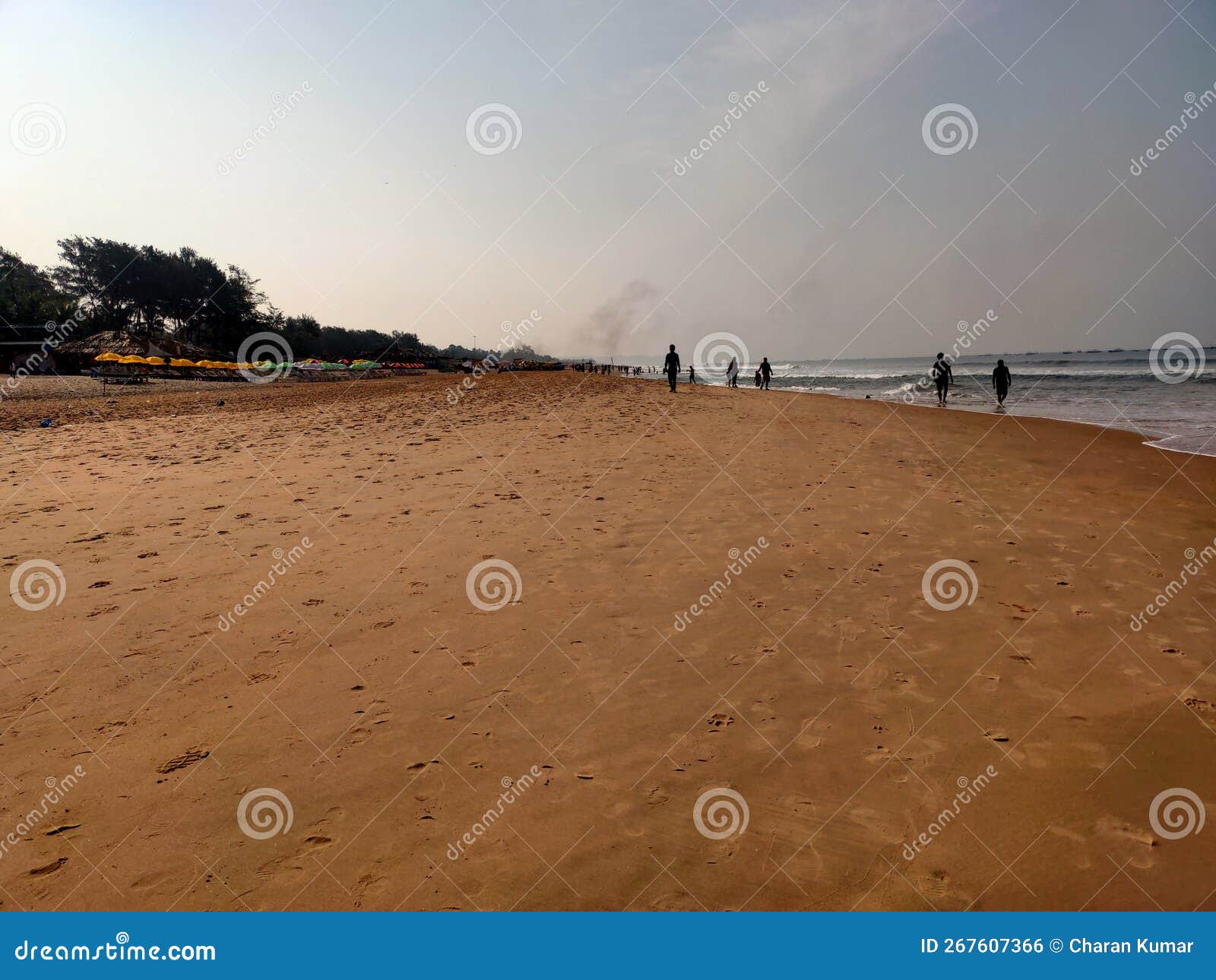 Beautiful beach view stock photo. Image of ocean, wave - 267607366