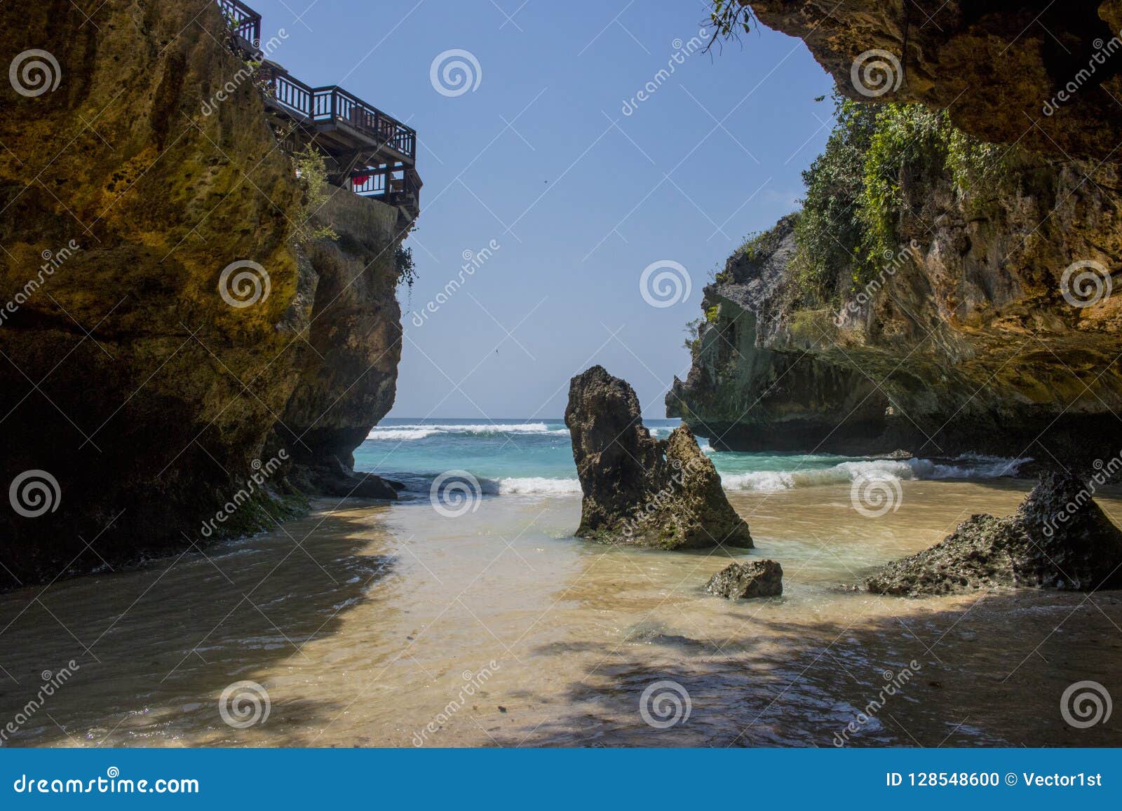 Beautiful Beach View Summer Holiday Stock Photo - Image of heat, summer ...