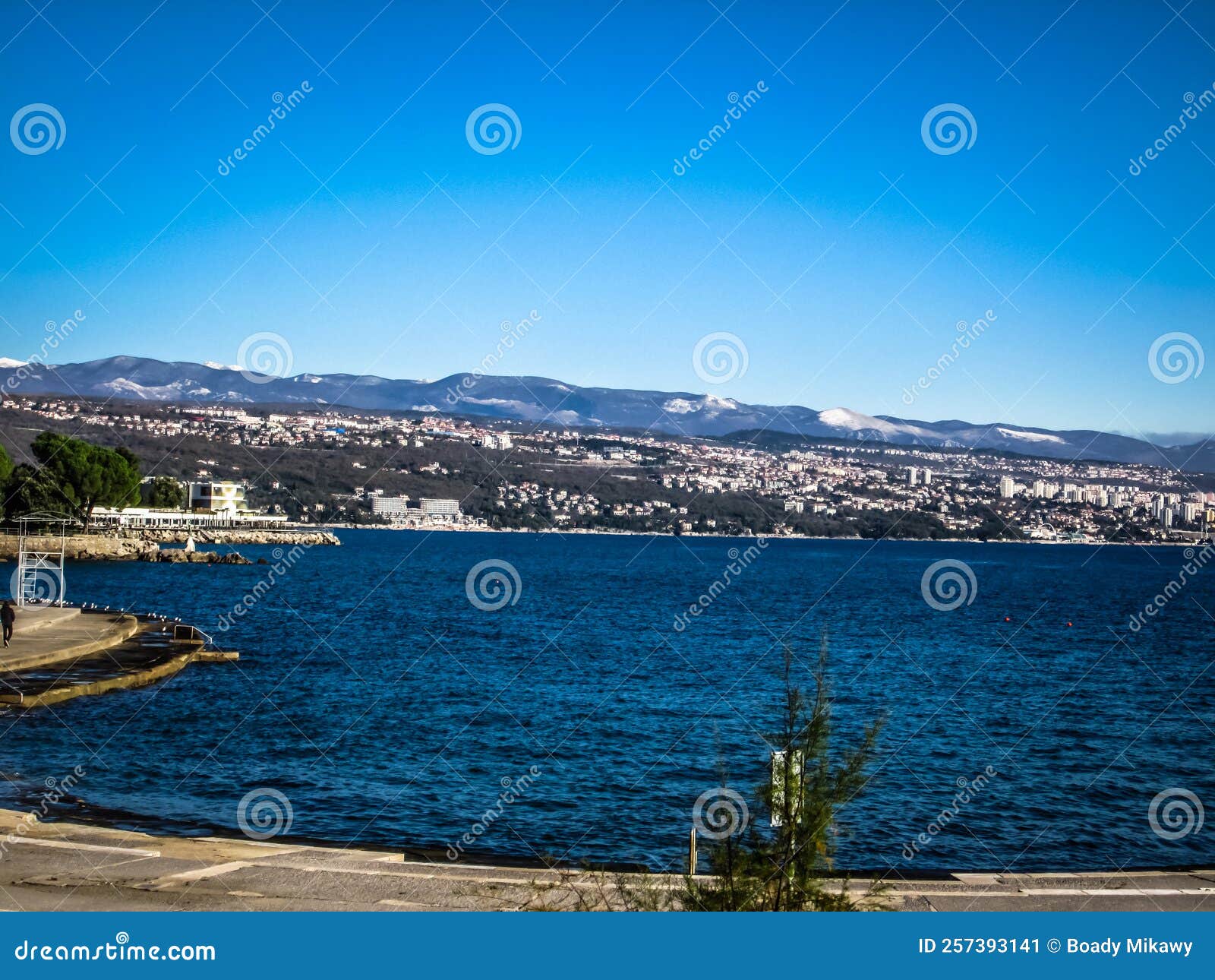 Beautiful Beach with an Amazing Mix between Nature Elements Stock Image ...
